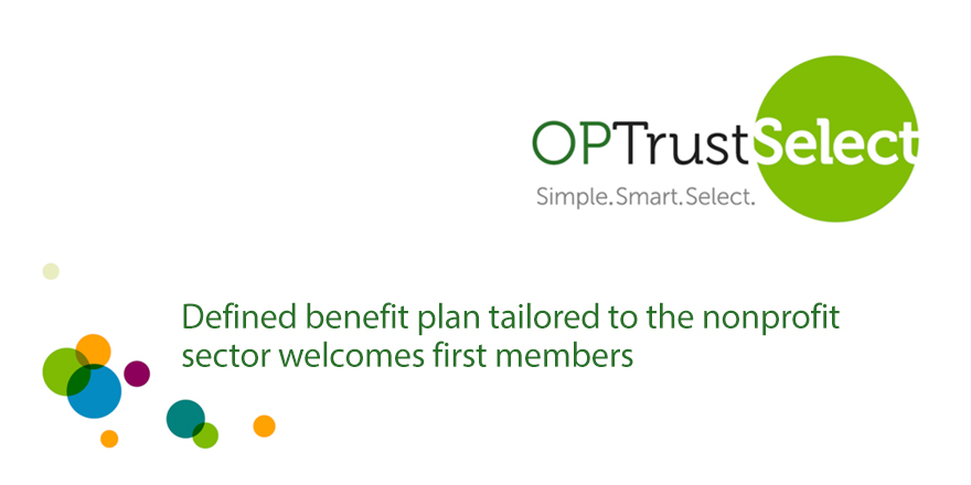 Nonprofits enroll in OPTrust Select