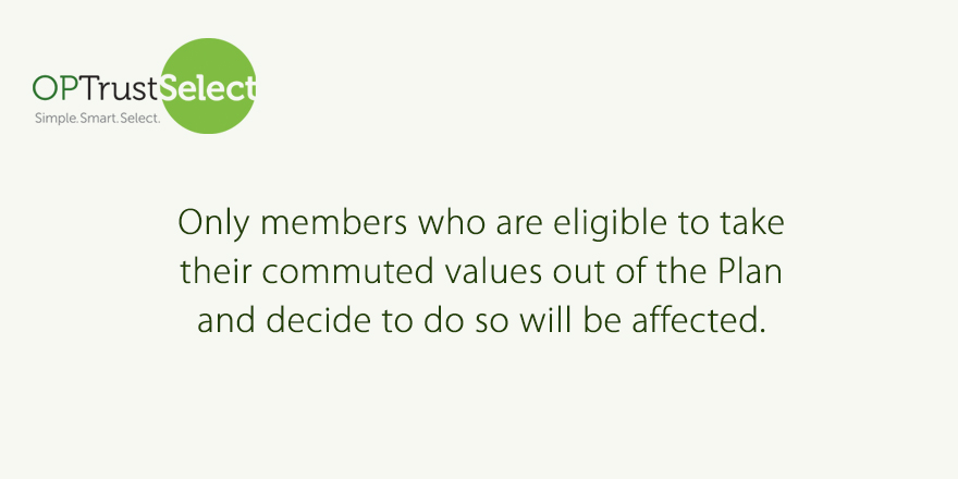 Changes to commuted value calculations take effect December 1, 2020